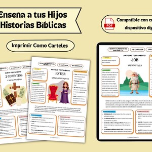 Spanish Bible Study, Spanish Bible Kids, Kids Bible Books Summaries ...