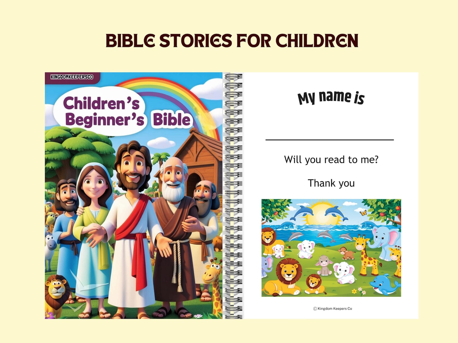 Child's First Bible, Kids Bible Study Lesson, Sunday School Lesson ...