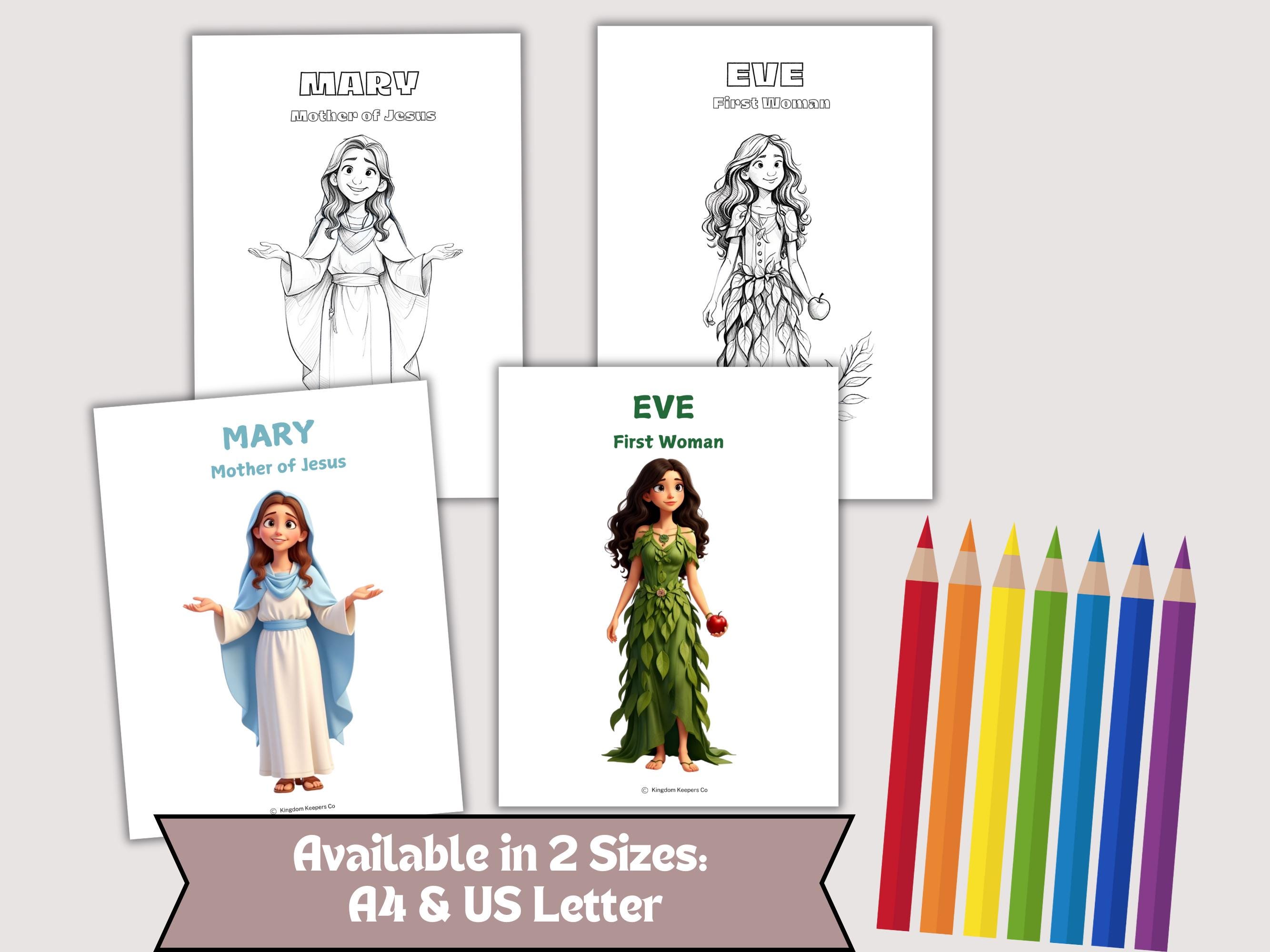 Bible Characters Printables, Bible Character Study Women, Bible ...