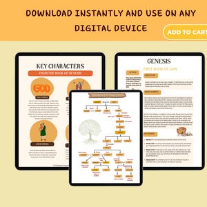 Genesis Printable, Book of Genesis, Bible Study Cheat Sheets, Guided ...