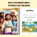 New Testament Stories, Jesus Bible Stories Kids, Kids Bible New ...