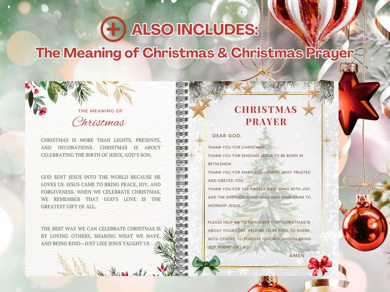 The Christmas Story of the Bible, the Christmas Story Printable, Birth ...