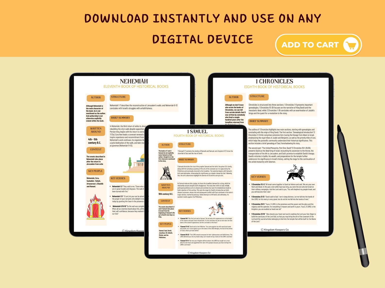 Old Testament Bible Study, Printable Bible Study Guide, Inductive Bible ...