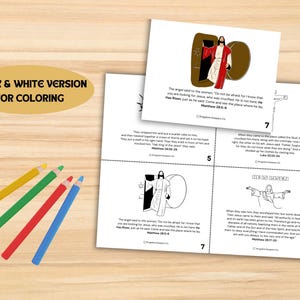 Easter Story Coloring, Holy Week Coloring, Easter Activities Kids ...