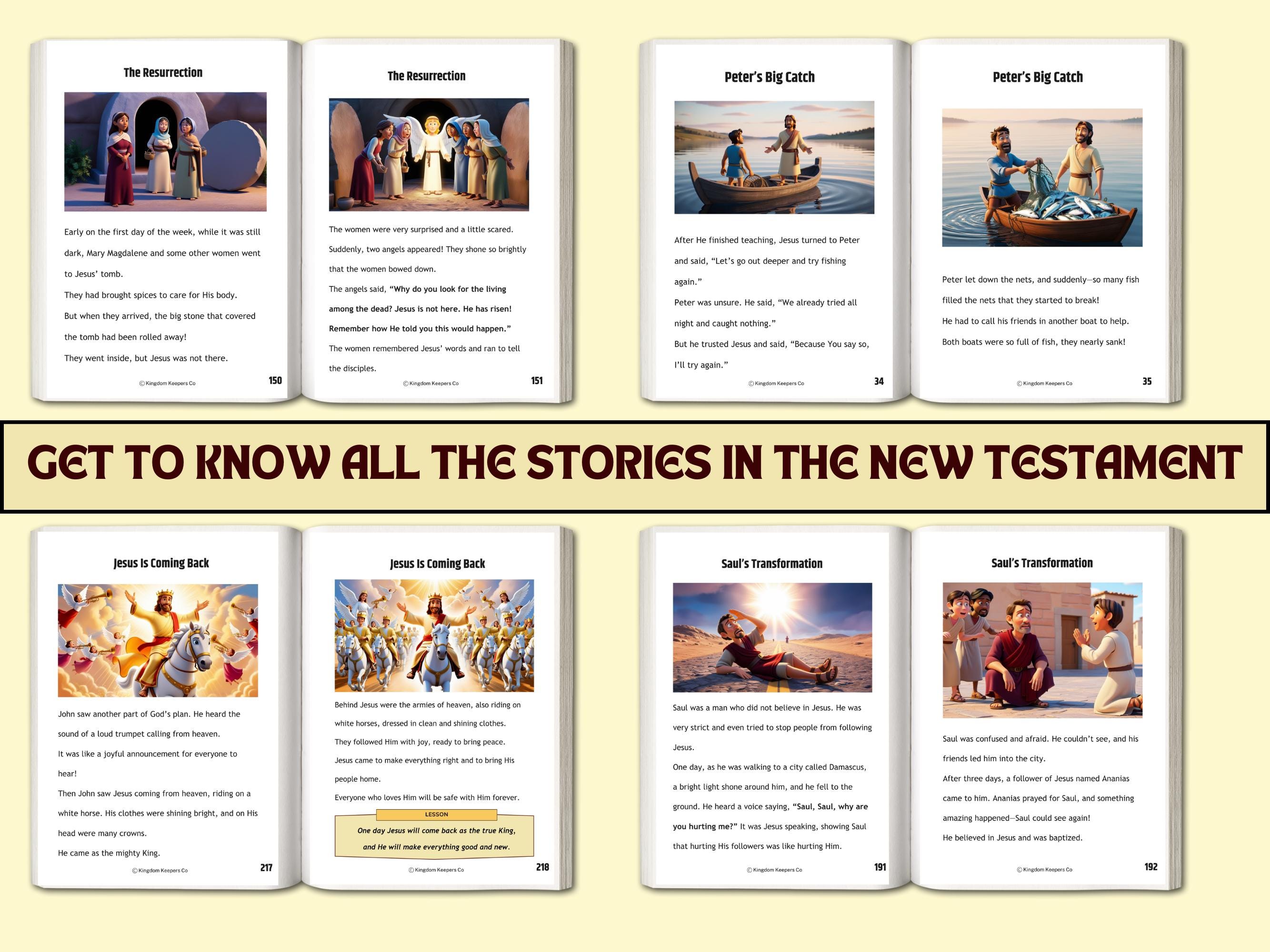 New Testament Stories, Jesus Bible Stories Kids, Kids Bible New ...