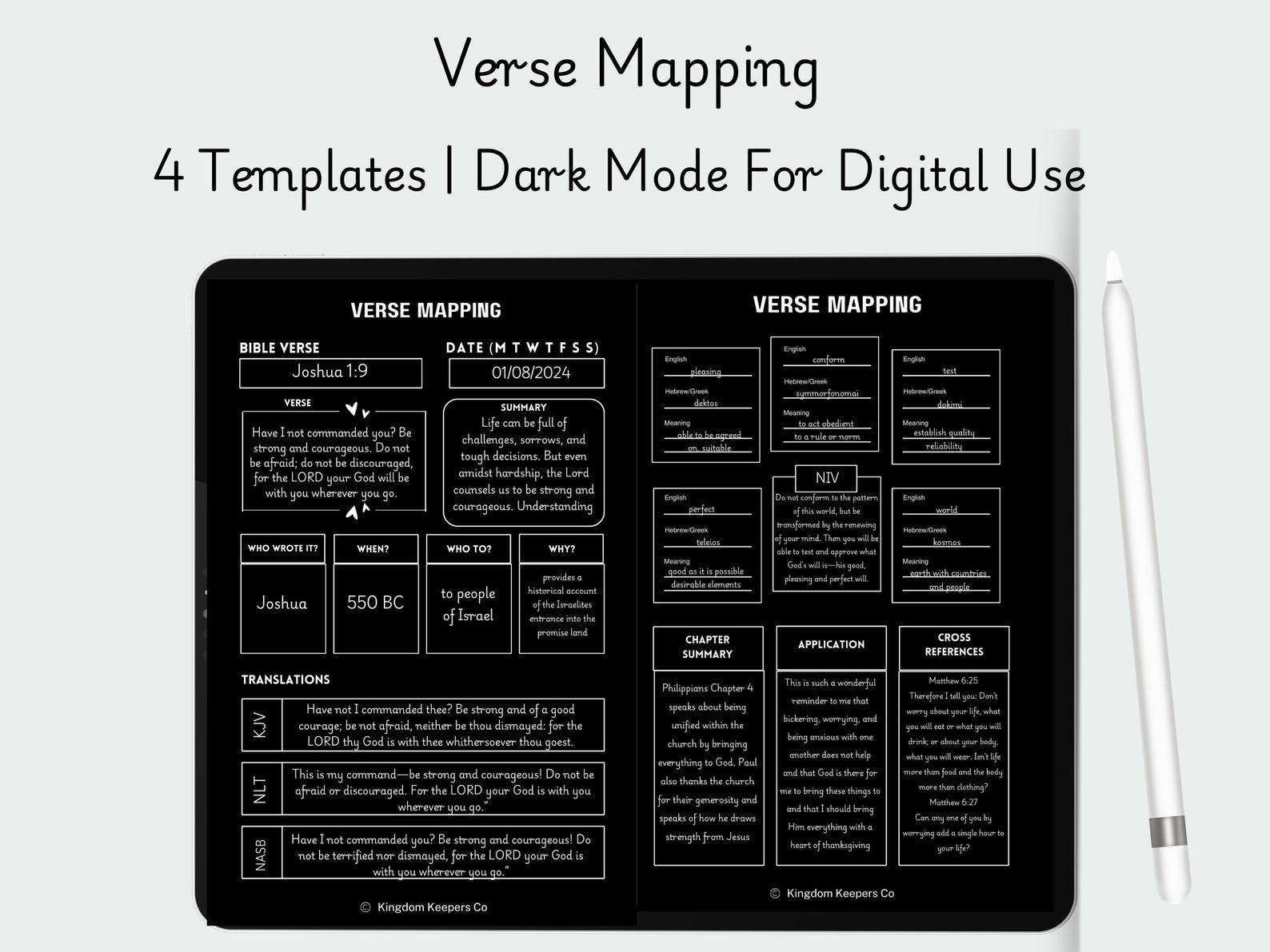 Verse Mapping, Verse Mapping Digital, Verse Mapping Template, Verse ...