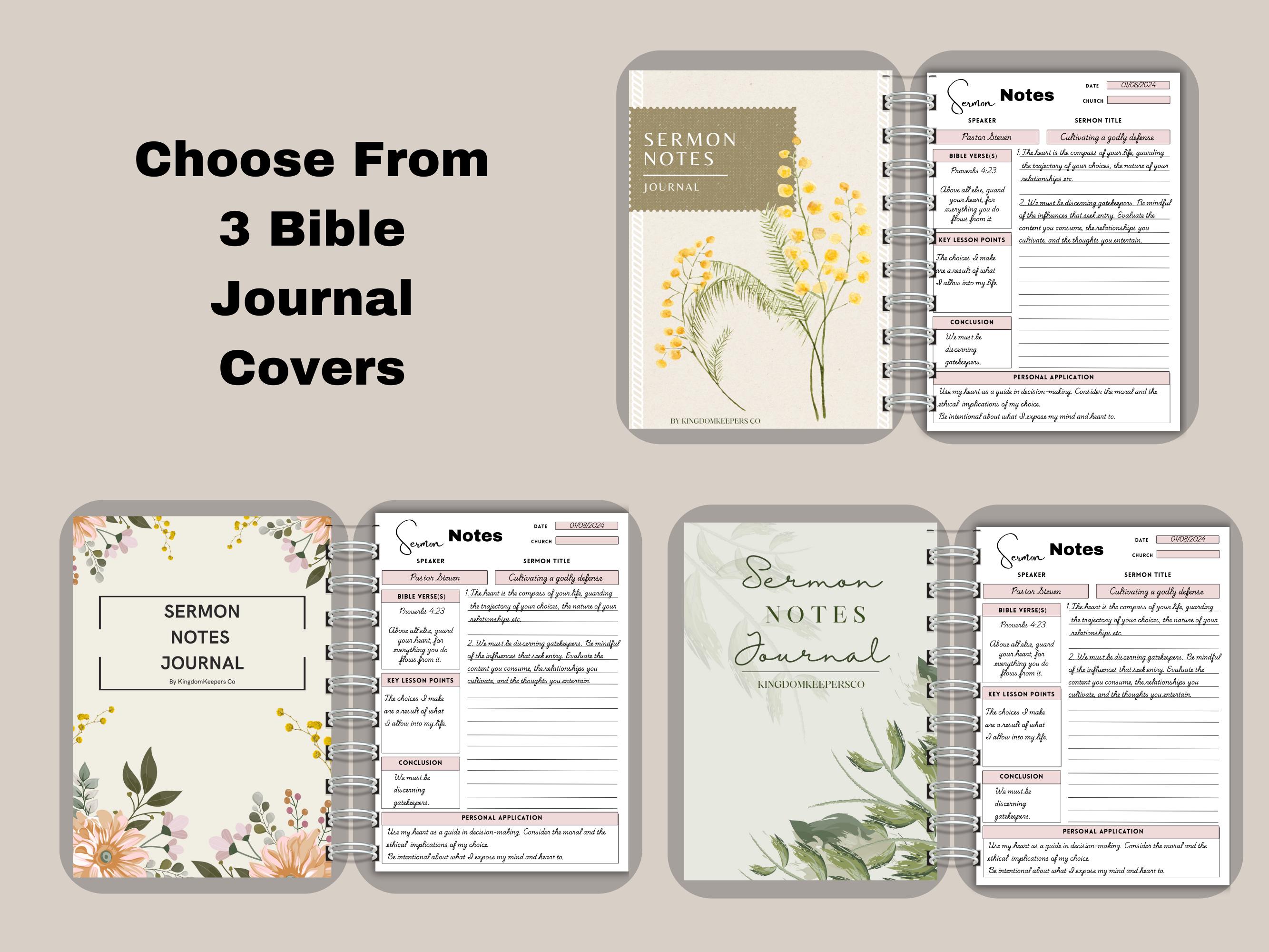 Sermon Notes Editable, Sermon Series, Sermon Notes Printable, Sermon ...