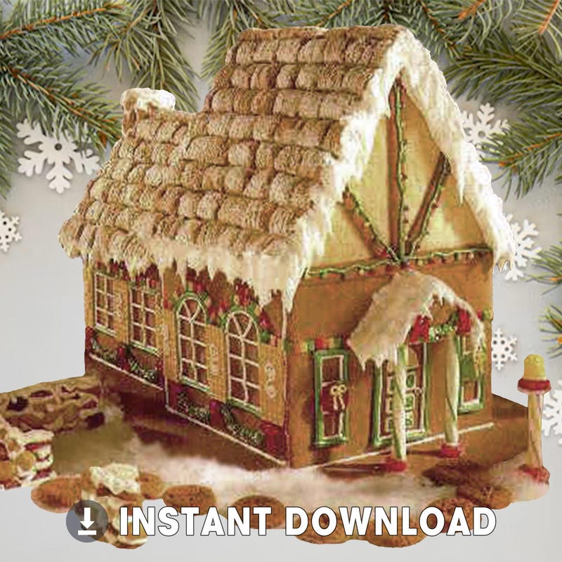 Is a Gingerbread House a Pastry - Etsy