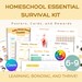 Homeschool Mom Bundle Routine Chart Printable Beginning Resource ...