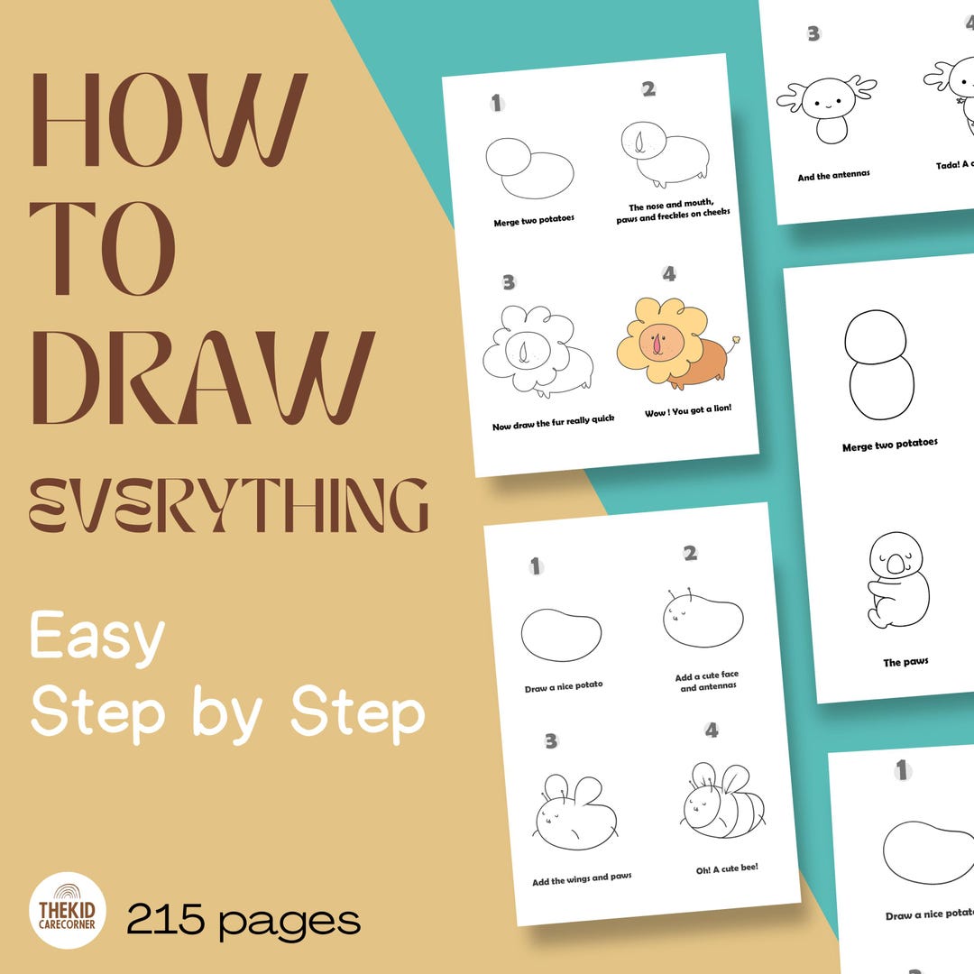 How to Draw Everything How to Draw Anything for Beginner Artist Start ...