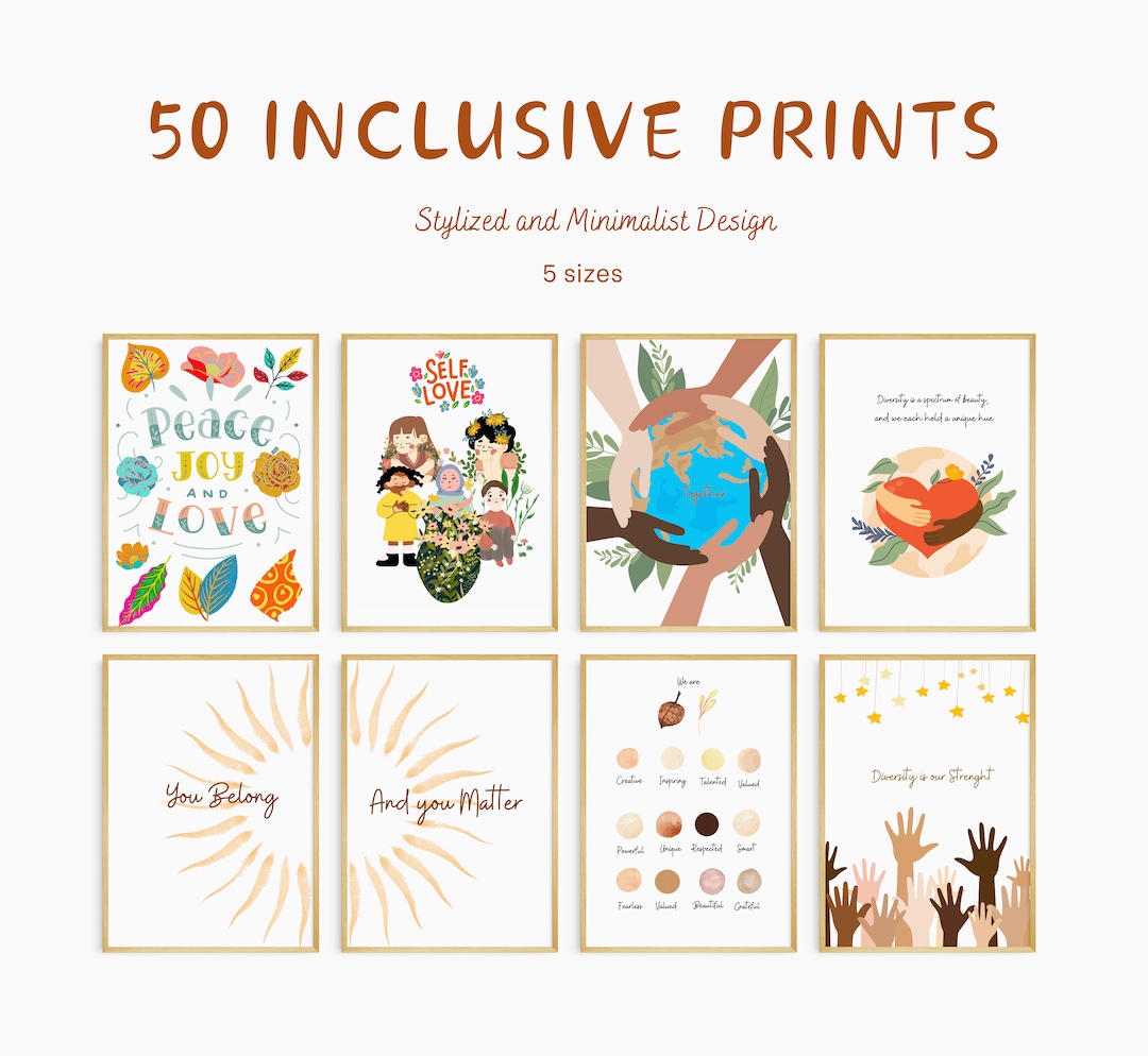 50 Inclusive Posters Togetherness Inclusive Education Inclusion Poster ...
