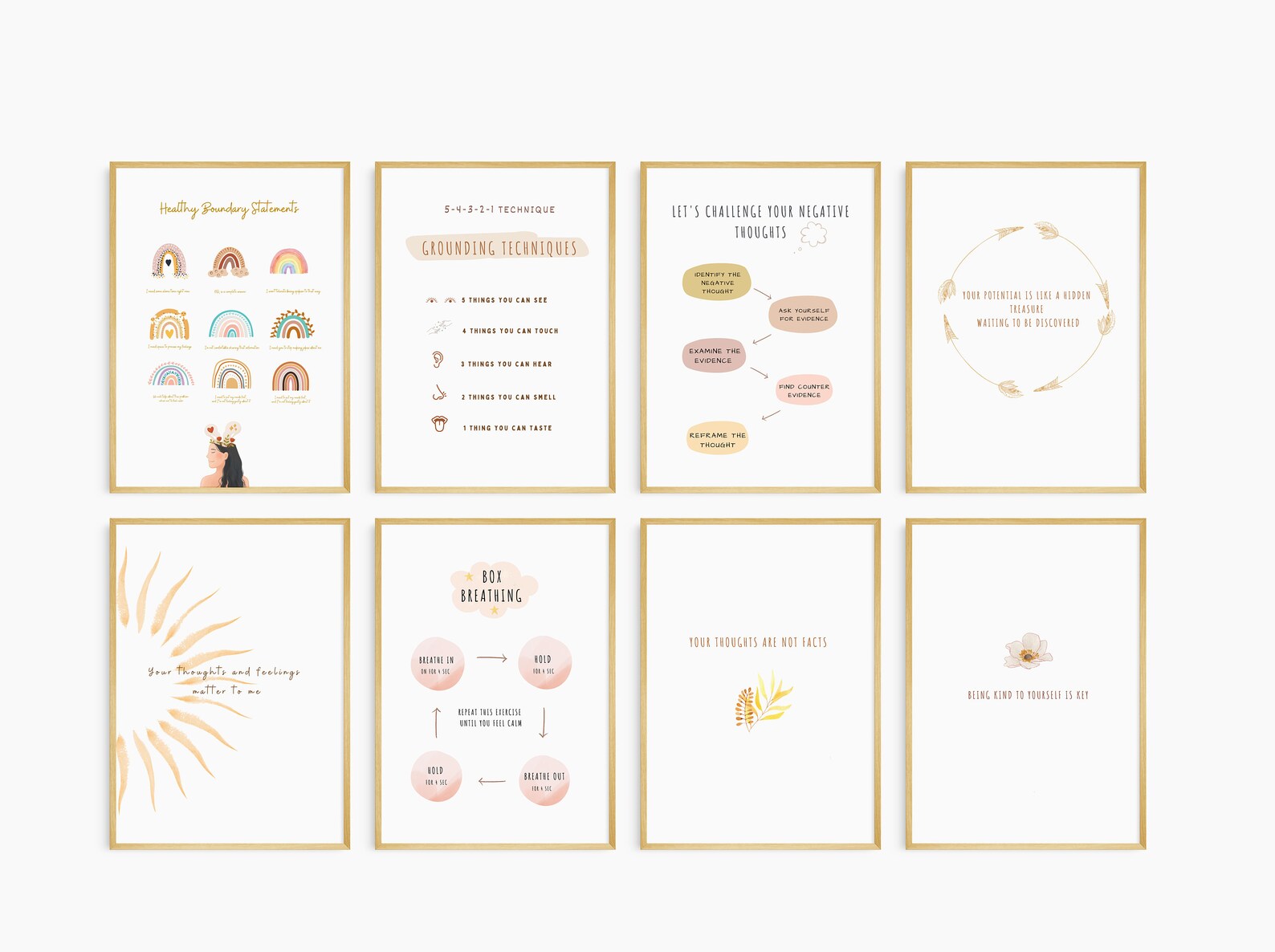 50 School Counseling Posters Counselor, Office Decor Psychologist ...