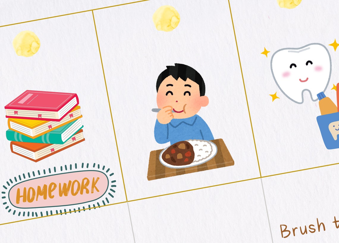 Routine Flip Chart, Routine Chart, Chore Chart, Daily Checklist, Kids ...