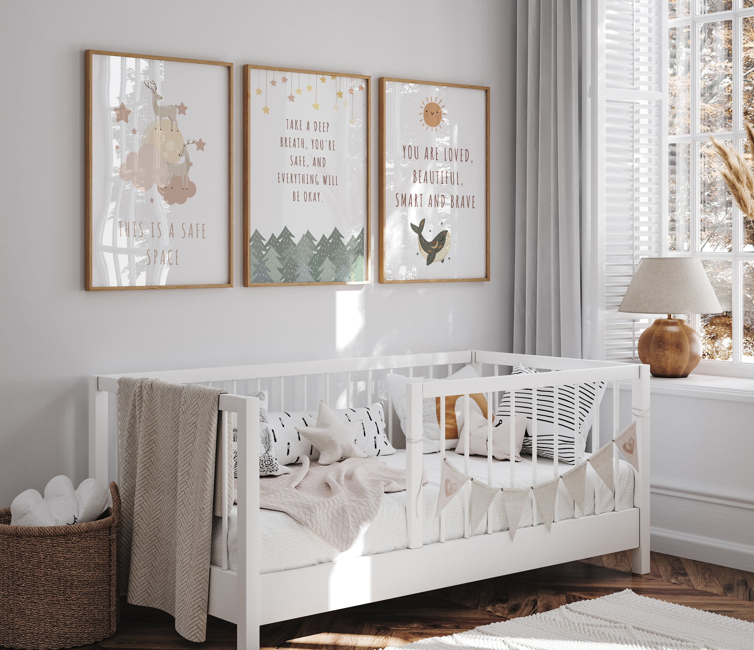 Set of 32 Calm Corner Posters, Kid's Room Decor, Calm Kid Corner, Boho ...