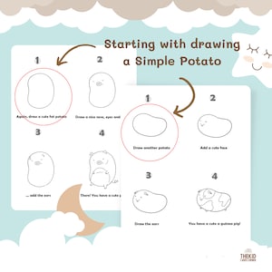 Easy Drawing Guide Step by Step Tutorial Learn to Draw for Kids and ...