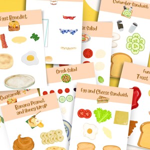 Activity Book for Kids 1-5 Visual Recipe Activity Quiet Busy Book Cut ...
