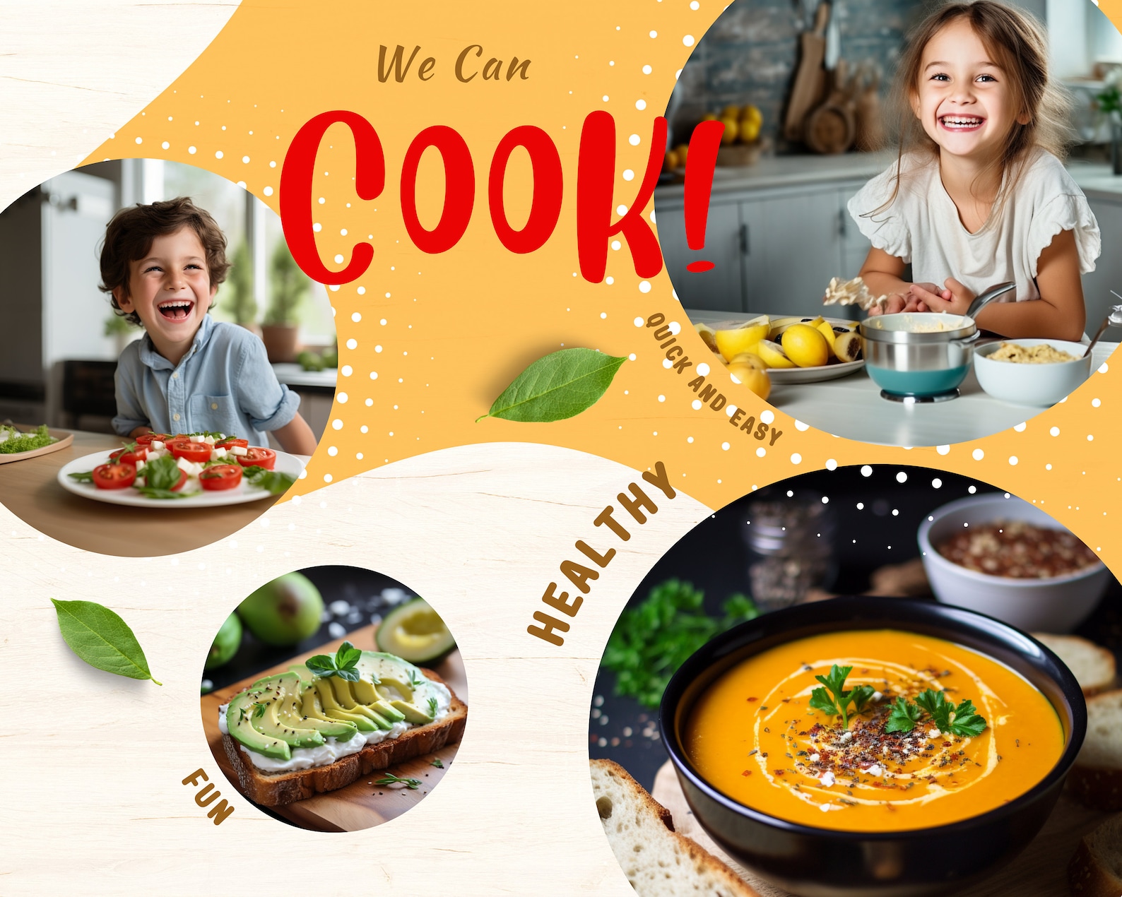 Kids Cookbook Cookbook Binder Recipe Binder Cook Book Template Family ...