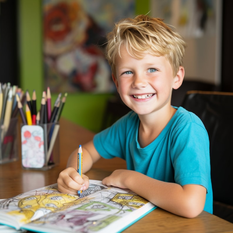 Step by Step Drawing Book for Kids Printable Learn to Draw Workbook ...