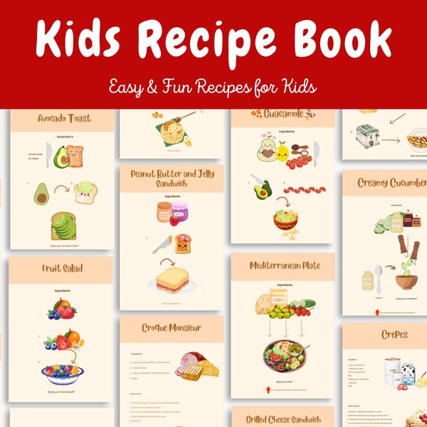 Recipe Book - Etsy UK