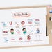 Daily Routine Chart for Kids Visual Schedule Bathroom Routine Potty ...