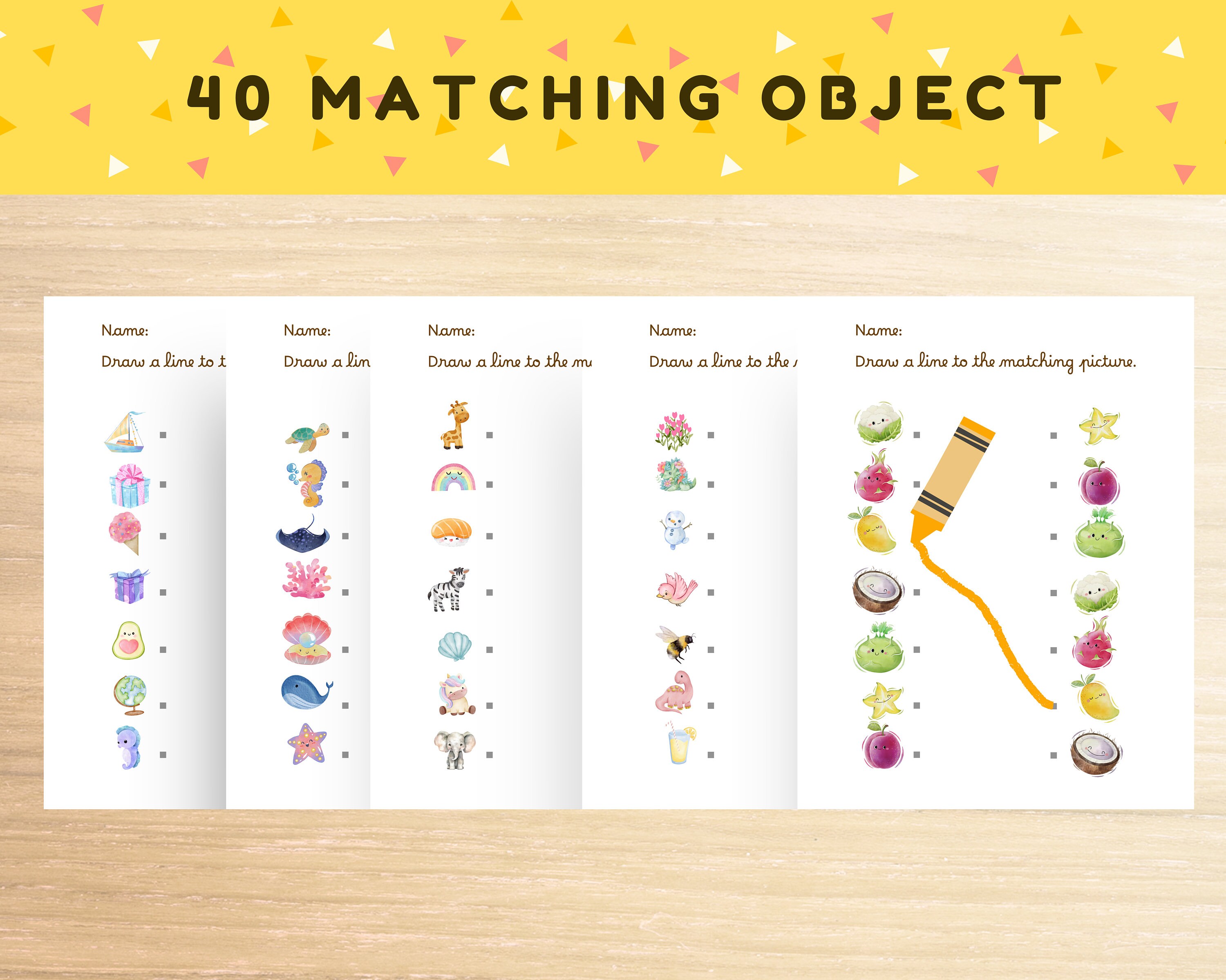 Toddler Bundle Activities, Color Sorting, Toddler Activity, Homeschool ...