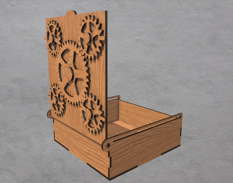 Mechanical Gearbox for Laser Cut / Gear Baul / Decorative Box for Laser ...