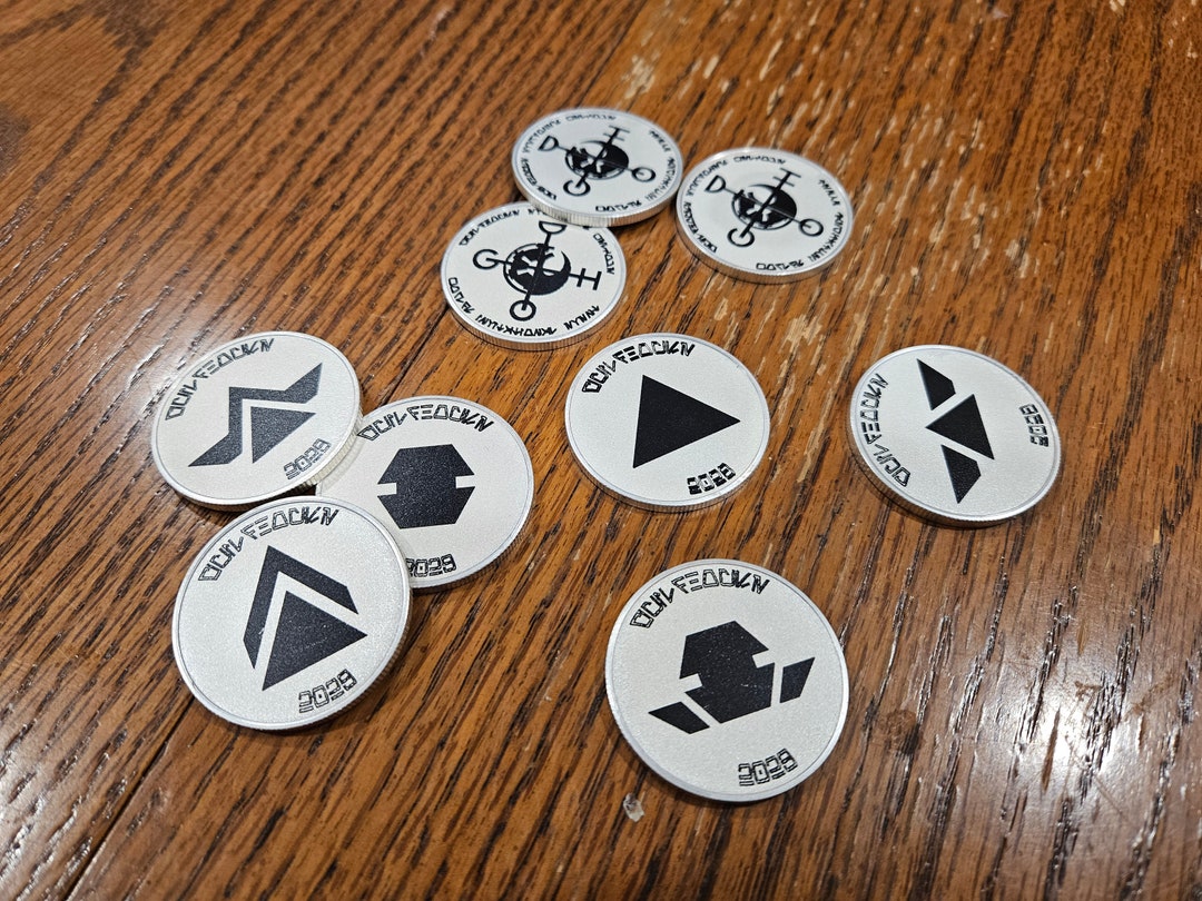 Brass Command Tokens for Star Wars Legion - Etsy