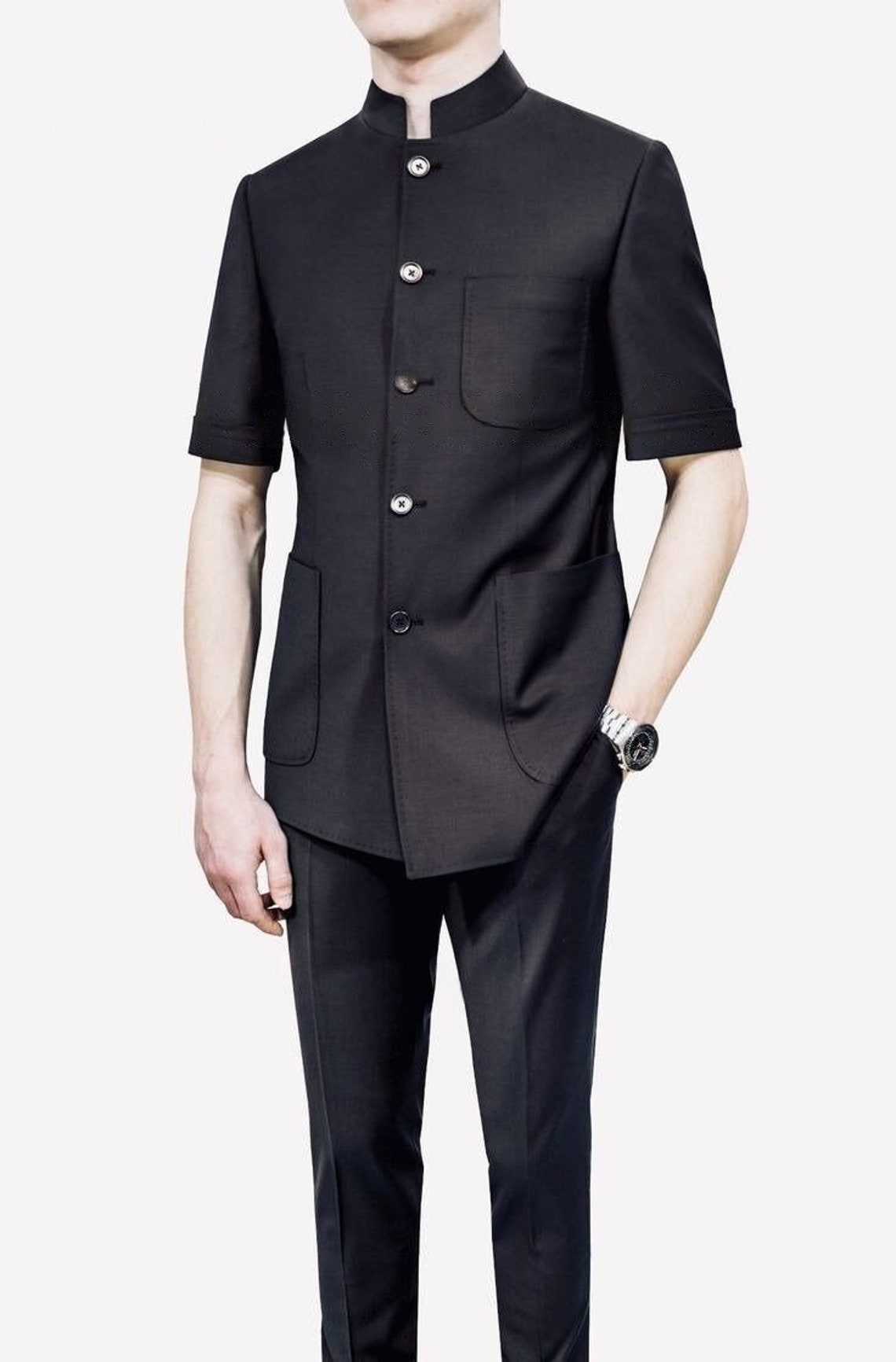 Traditional Outfit Indian Safari Suit for Men for Parties and Festive ...
