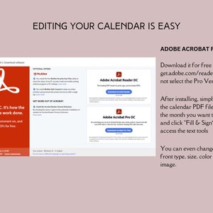 2024 Sea Waves Calendar Printable PDF & PNG Instant Download CANVA ...
