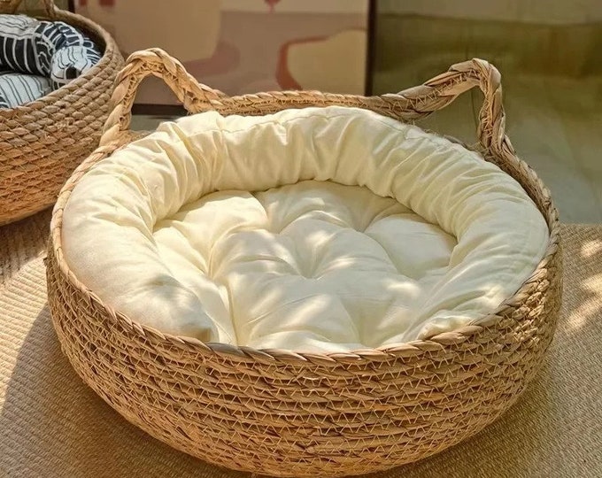 Cat Bed Made From Washable Paper Cat Box Cat Cave Pet - Etsy