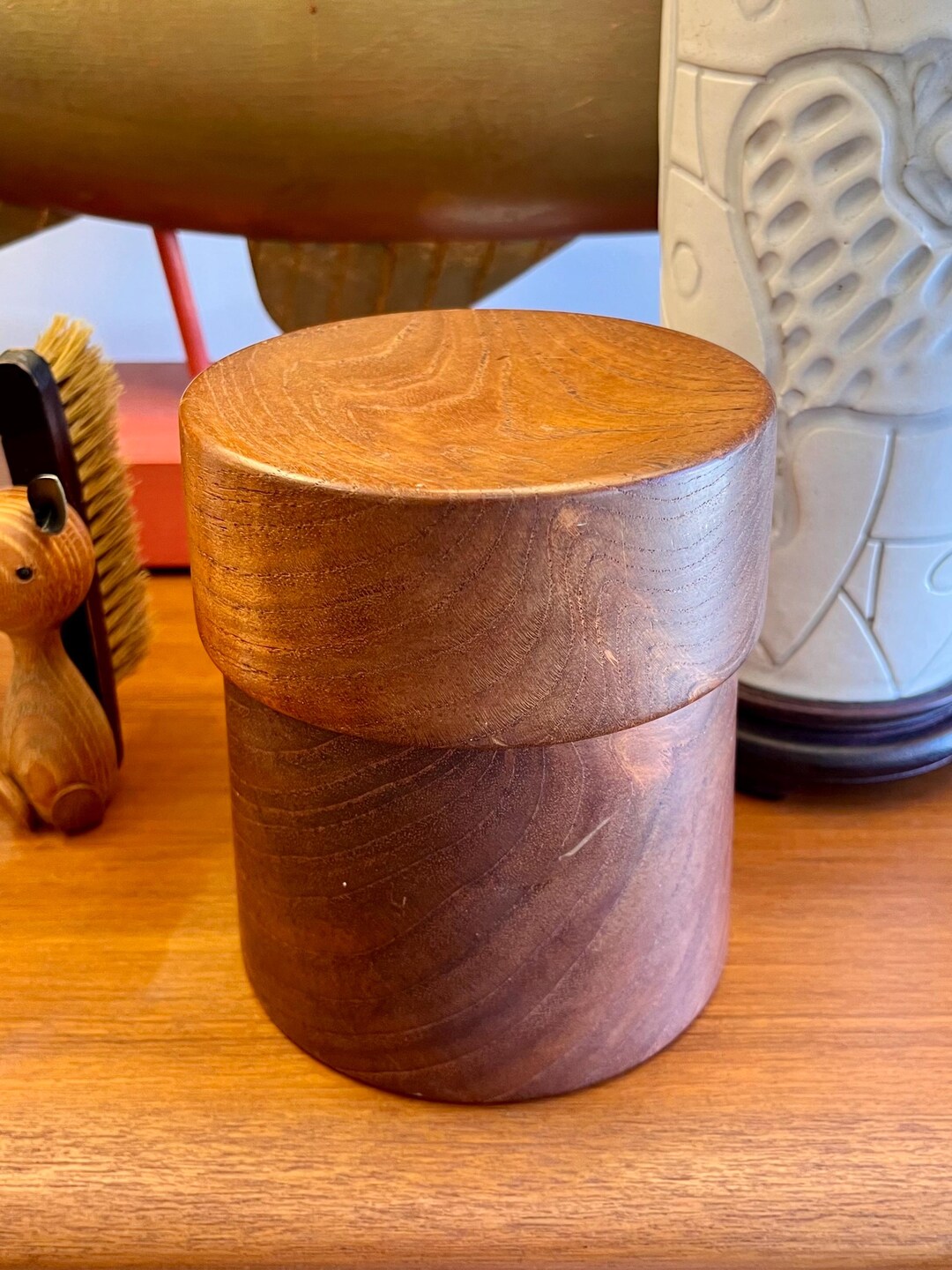 Mid Century 1960s Denmark ESA Teak Wood (tea?) Caddy - Etsy