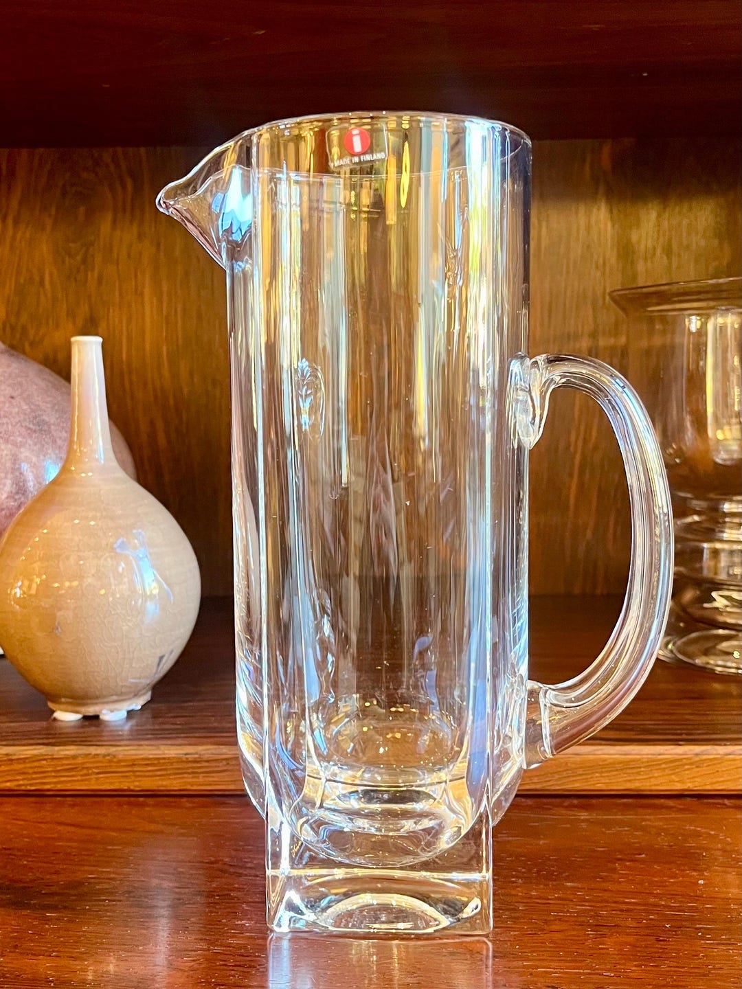 Iittala of Finland “geo” Martini Pitcher, Ken Benson Design - Etsy
