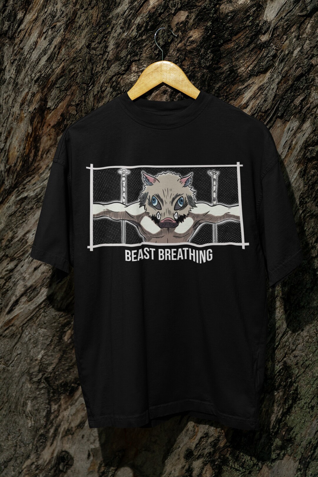 Inosuke Shirt, Beast Hashira Shirt, Demon Slay Shirt, Anime Vintage ...