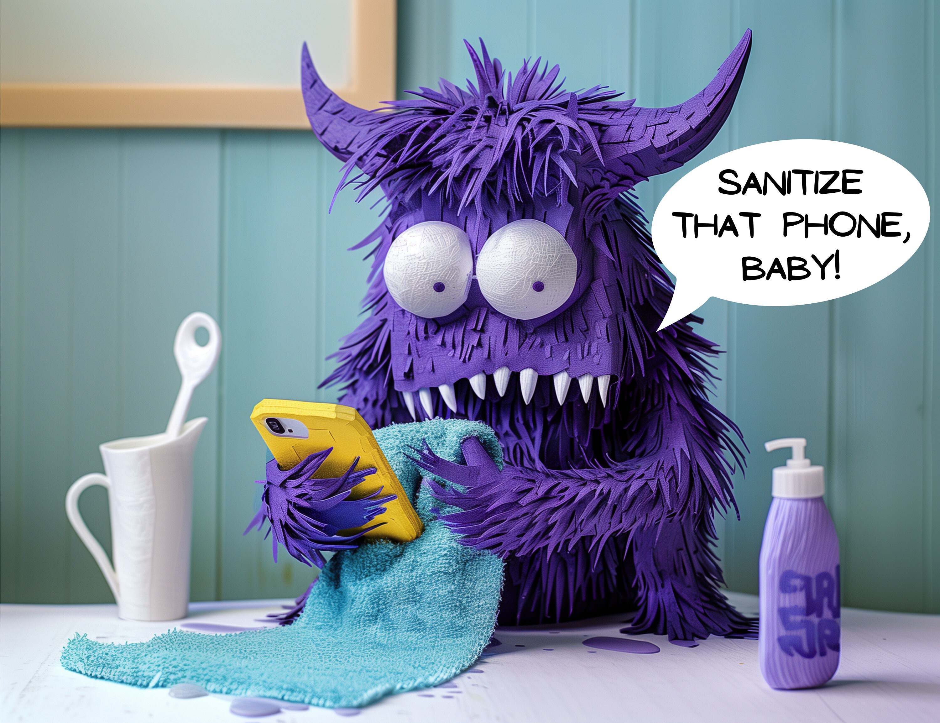 OCD Monsters 2026 Calendar: Quirky Creatures & Relatable Rituals (11x8 ...