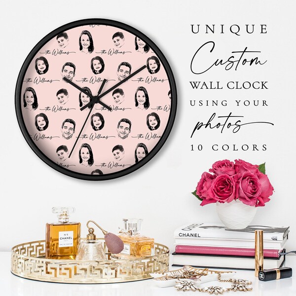 Custom Wall Clock - Etsy