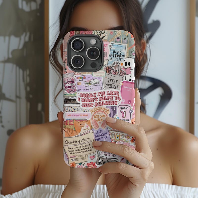Book Club Girls Phone Case - Etsy