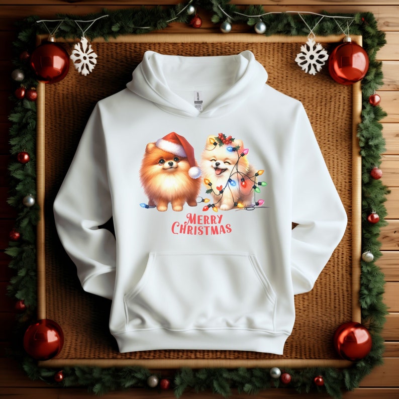 Pomeranian Sweater, Pomeranian Christmas Sweatshirt, Dog Lover Gift ...