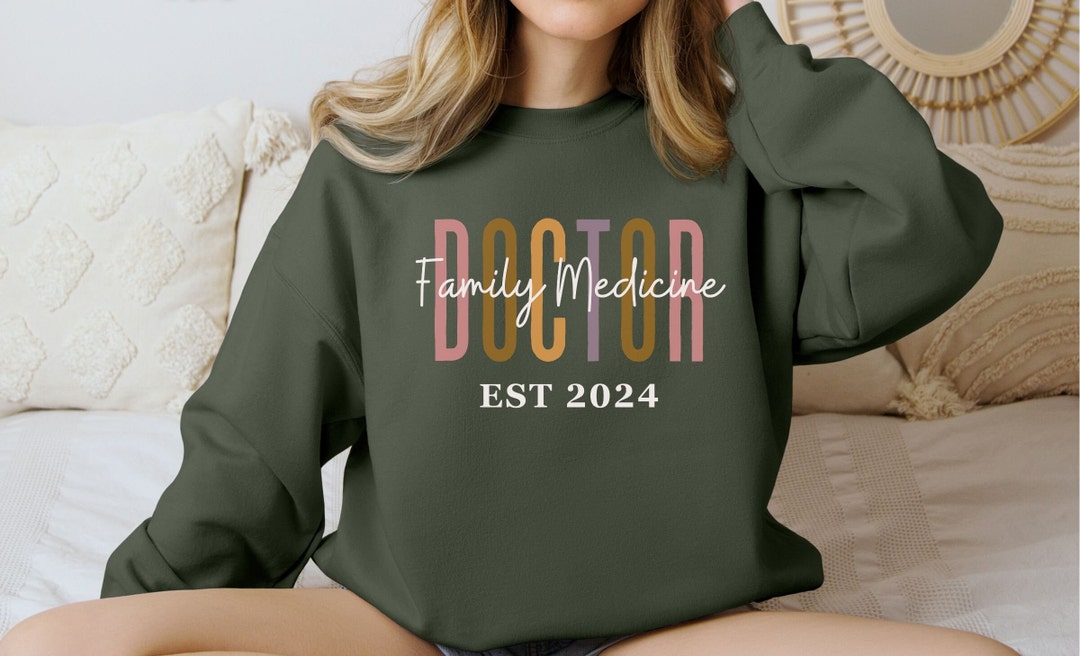Doctor Sweatshirt, Personalized Gift for Doctor, Medical Students ...