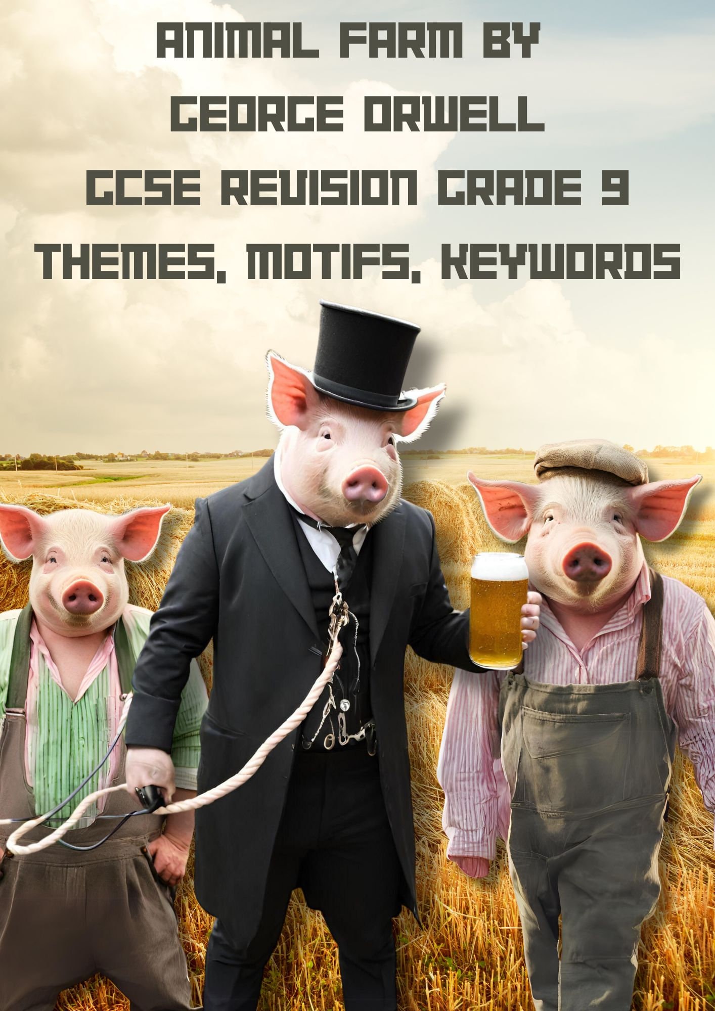GCSE Animal Farm Revision Resources, Themes, Motifs and Keywords, Grade ...