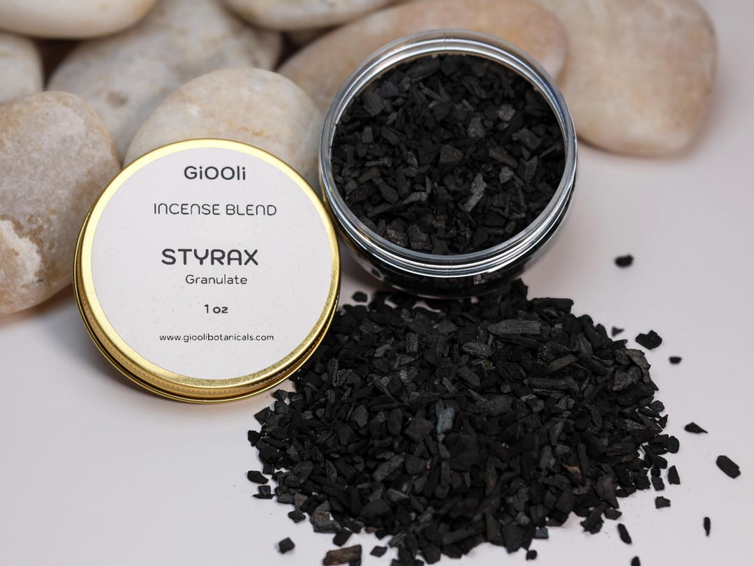 Styrax Granulated Incense Resin | Sweet Earthy Resin for Meditation ...