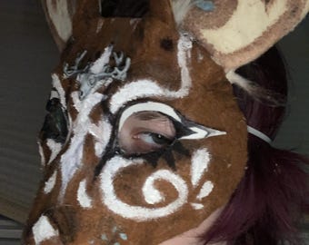 Bat Mask - Etsy