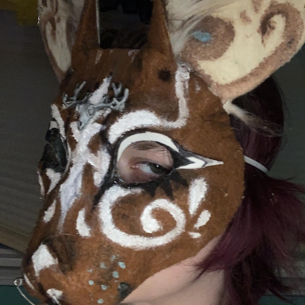 Therian Mask Premade - Etsy