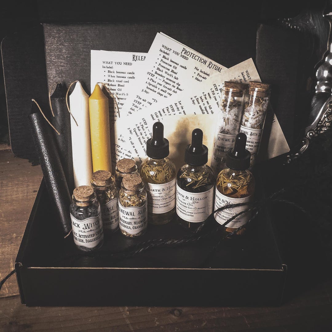 The Ritual Cycle Kit: Release • Protect • Renew — 3 Full-size Oils ...