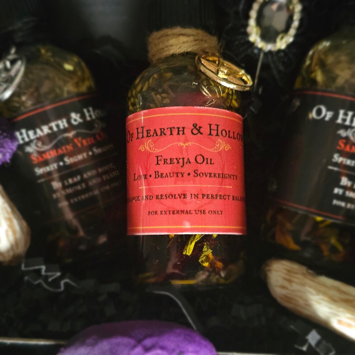 Freyja Oil 60ml • Norse Goddess Ritual Anointing Oil • Love, Beauty ...