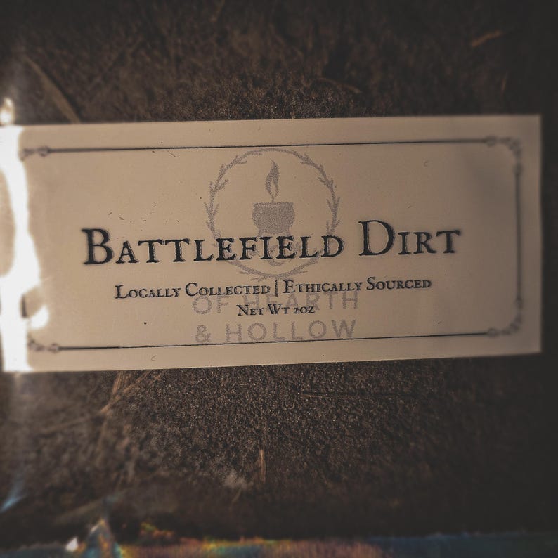 Battlefield Dirt · Ritual Soil for Protection, Courage, Ancestor Work ...