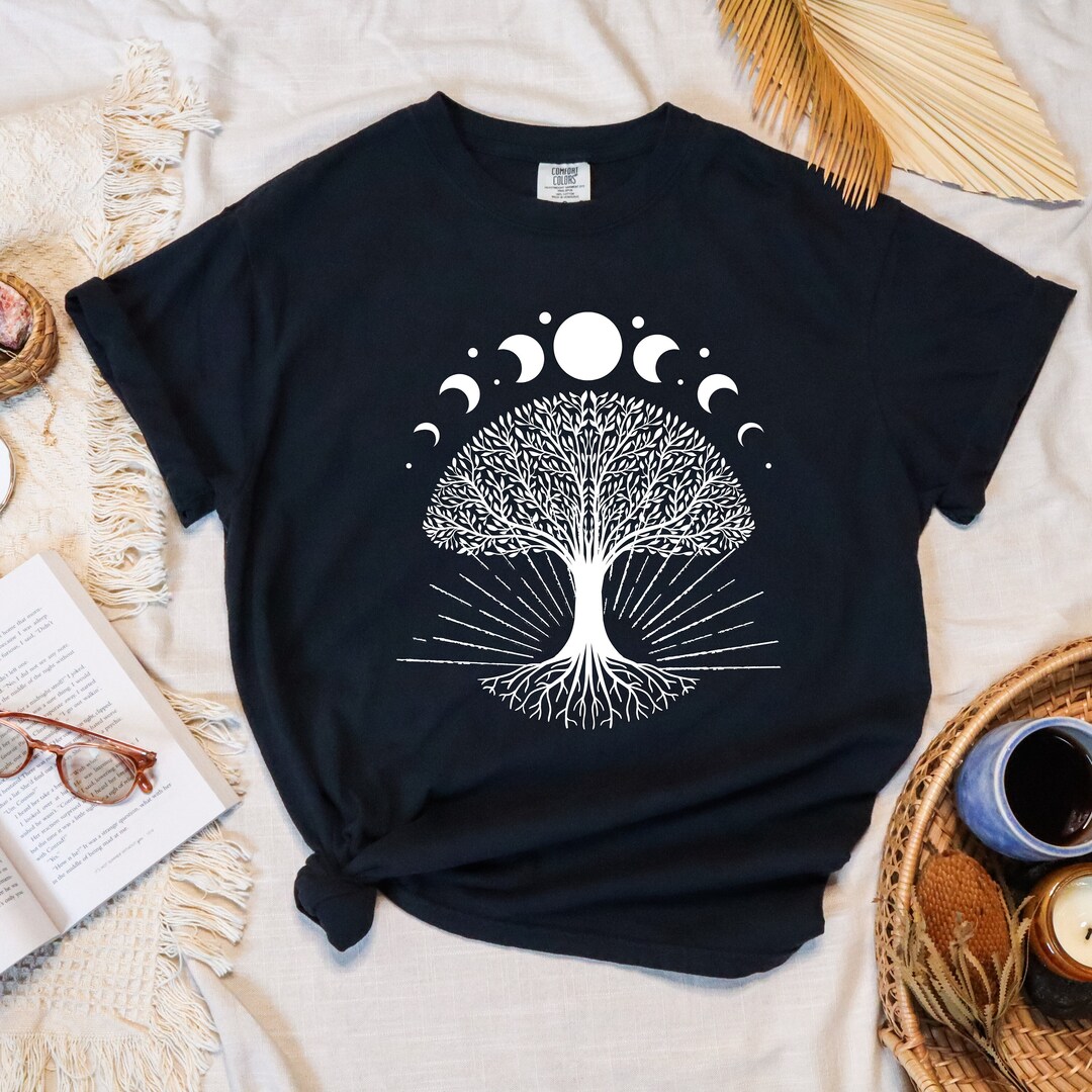 Tree of Life Shirt for Women Clothing Tops Nature Inspired Design Shirt ...