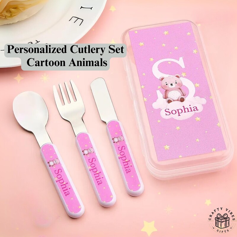 Childrens Cutlery - Etsy