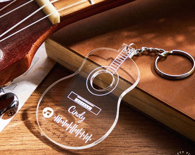 Song Keychain Personalised Album Style Keyring Music Boyfriend ...