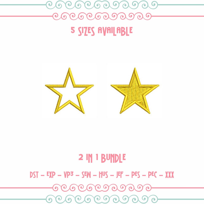 Outline of a Small Star - Etsy