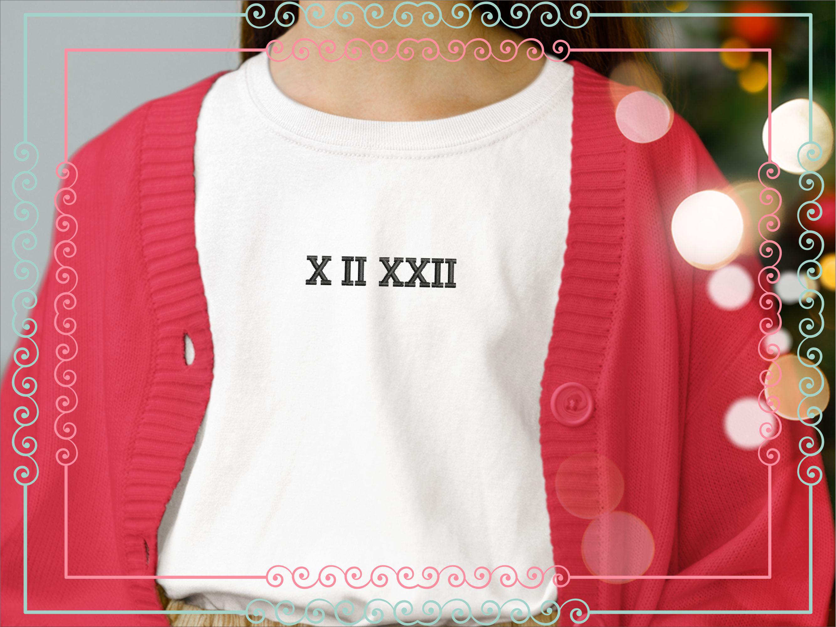 Traditional Roman Numerals Machine Embroidery Design, Museo Alphabets ...